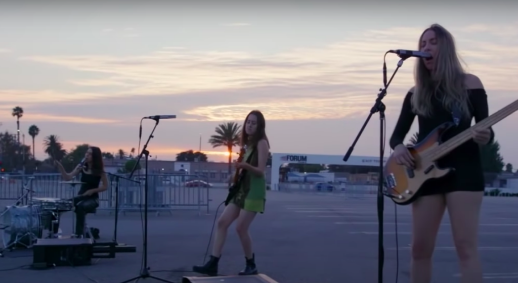 Watch HAIM Perform 'Gasoline' on 'Kimmel' - Our Culture