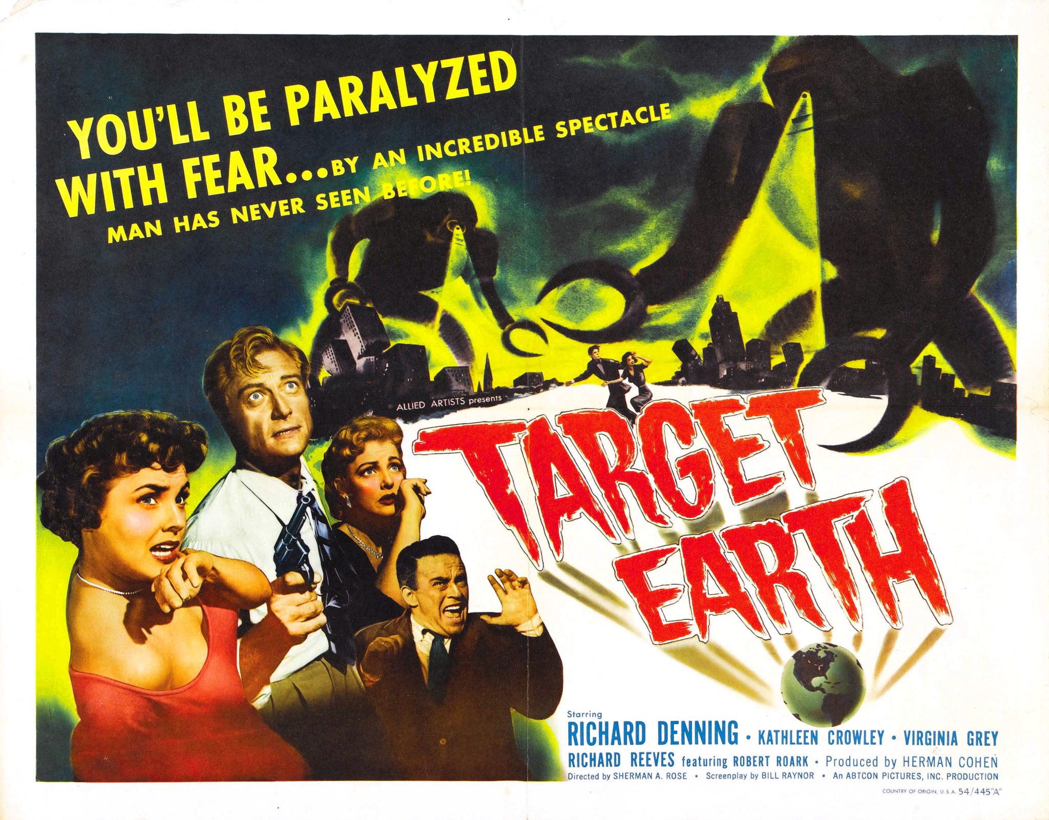 Review: Target Earth (1954) - Our Culture