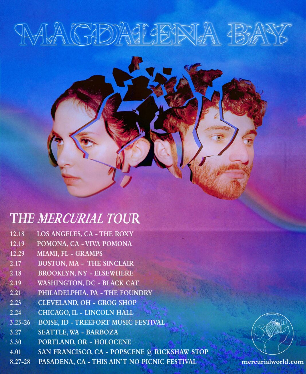 Magdalena Bay Announce 2022 Tour, Share Live Video for 'You Lose ...