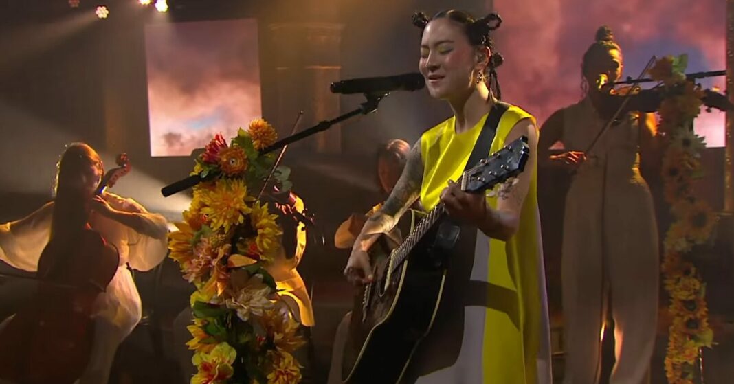 Watch Japanese Breakfast Perform 'Kokomo, IN' on 'Colbert' - Our Culture