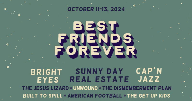 Best Friends Forever Festival Announces 2024 Lineup Featuring Bright ...