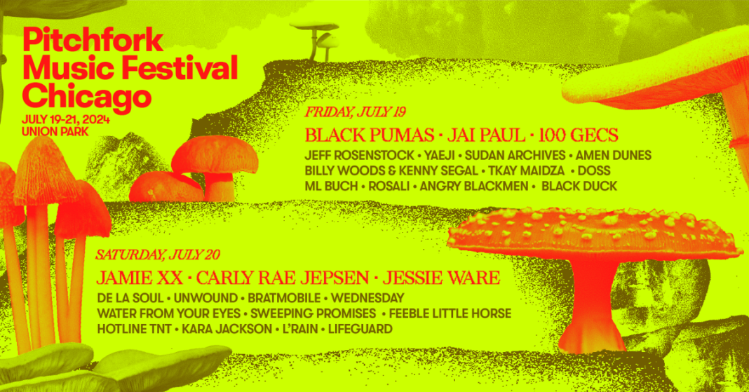 Pitchfork Music Festival Announces 2024 Lineup - Our Culture