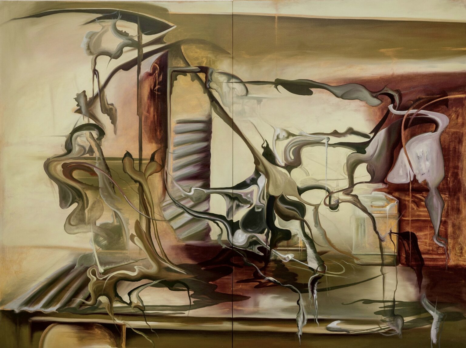 Luke Agada: Painting the Complexities of Globalization and the Migrant ...