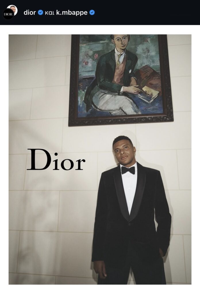 I Saw Mbappé In Jonathan Anderson's First Dior Campaign, Through David ...