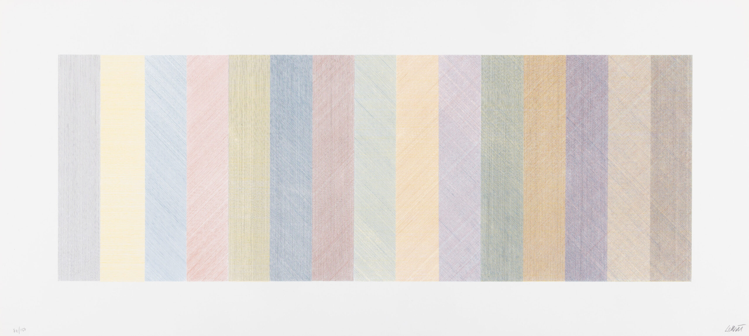 Sol LeWitt: The Location of Lines at Cristea Roberts Gallery - Our Culture