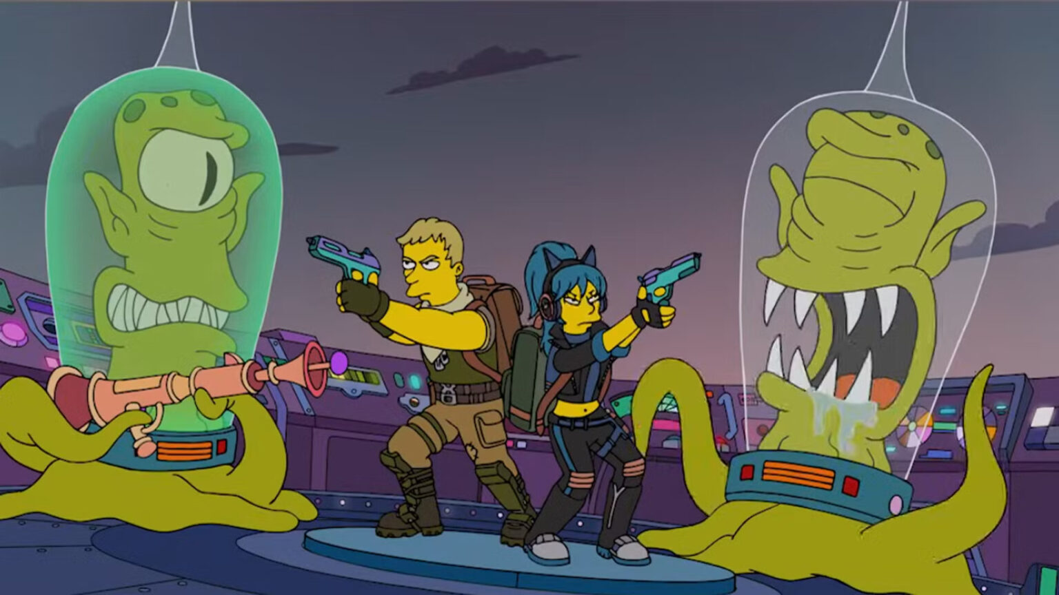 Fortnite x The Simpsons: Boss Locations, Mythic Weapons, and How to ...